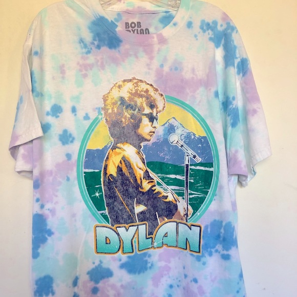 Bob Dylan | Shirts | Bob Dylan Tie Dye Tee Band T Shirt | Poshmark